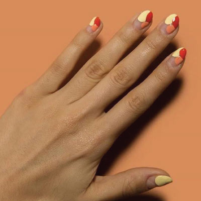 Tulum at Dusk nail art - www.creativegroup.gr